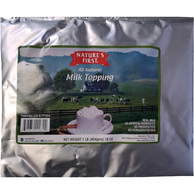 Natural Milk Topping (454g) – Coffee Express TT
